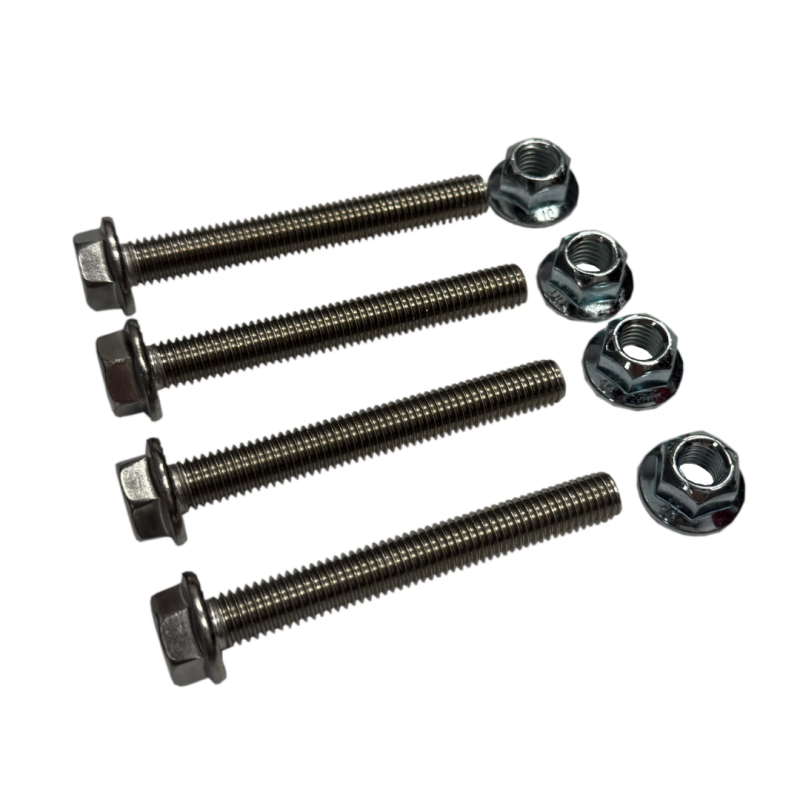 Kooks Locking Ball and Socket Bolt Kit (2 Bolts/2 Nuts/Locking Hardwar ...